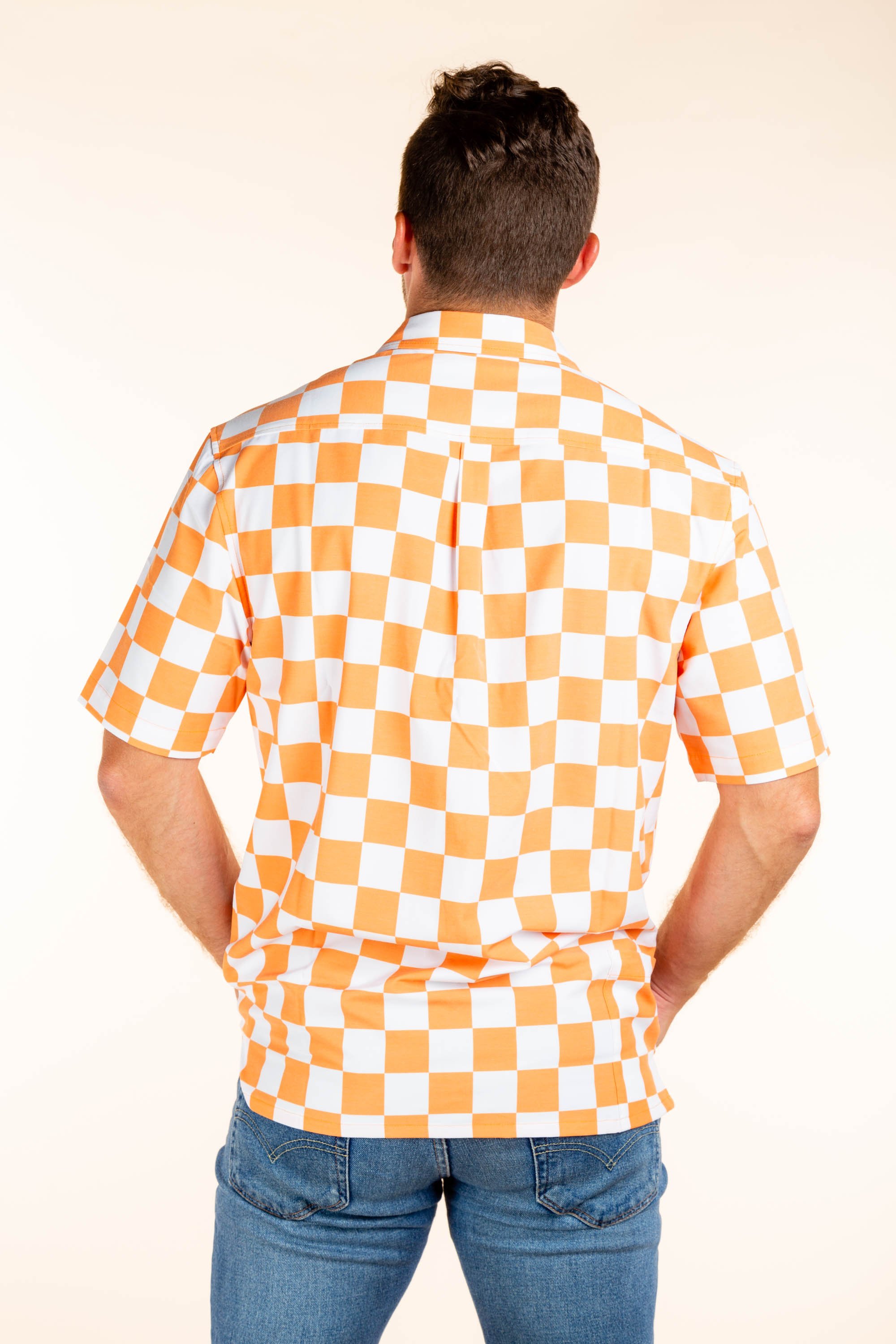 T Shirts University Of Tennessee Checkerboard